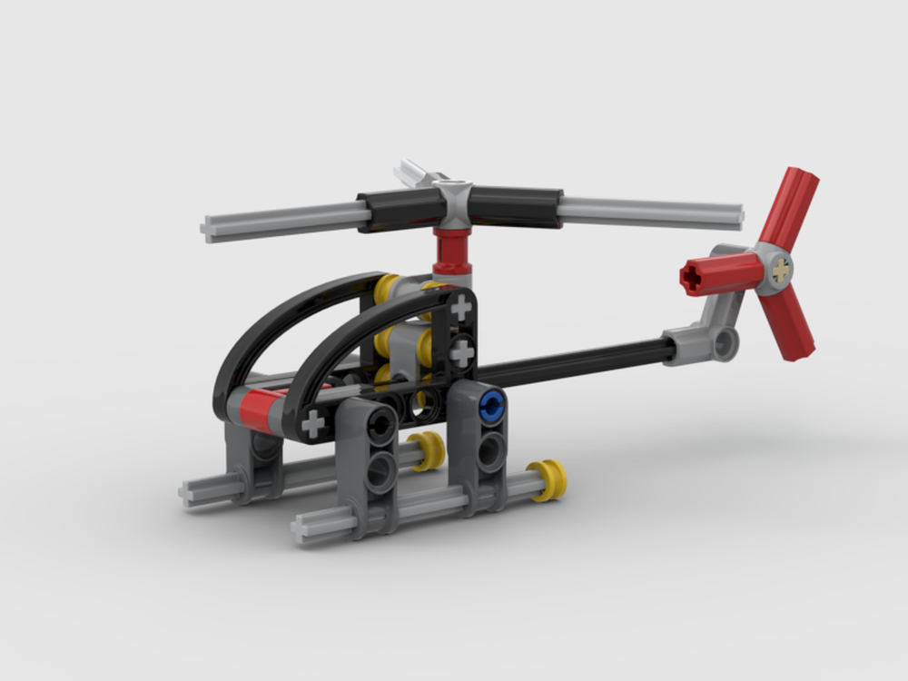 LEGO MOC Helicopter by zumaidi | Rebrickable - Build with LEGO