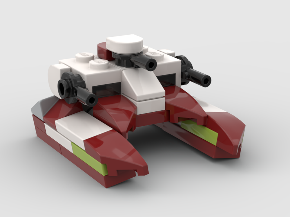 LEGO MOC micro scale tx-130 sabre tank by Lego_things_and_stuff ...