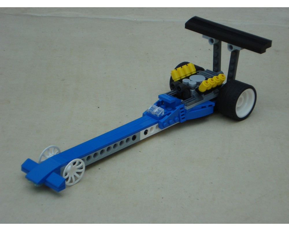 Lego Moc 31070 Dragster By Leo1 Rebrickable Build With Lego