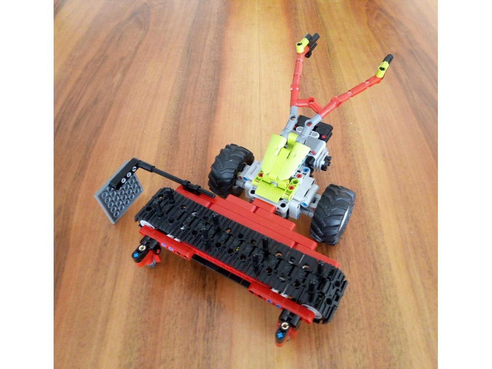 LEGO MOC Band Rake for Single-Axle Tractor by Larsagri | Rebrickable ...