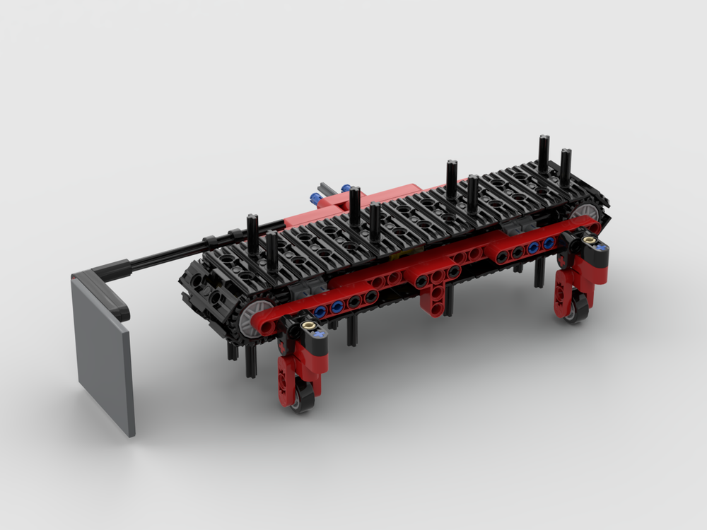 LEGO MOC Band Rake for Single-Axle Tractor by Larsagri | Rebrickable ...