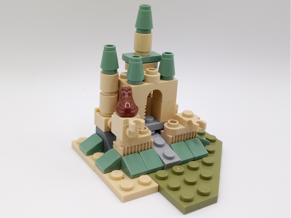 Lego Moc 30435 Micro King Leos Castle By Dafeld Rebrickable Build