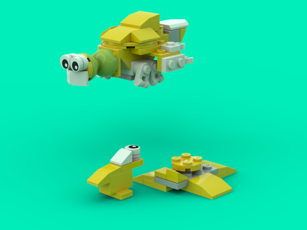 LEGO MOC 30550 - BeeBird by JusTiCe8 | Rebrickable - Build with LEGO