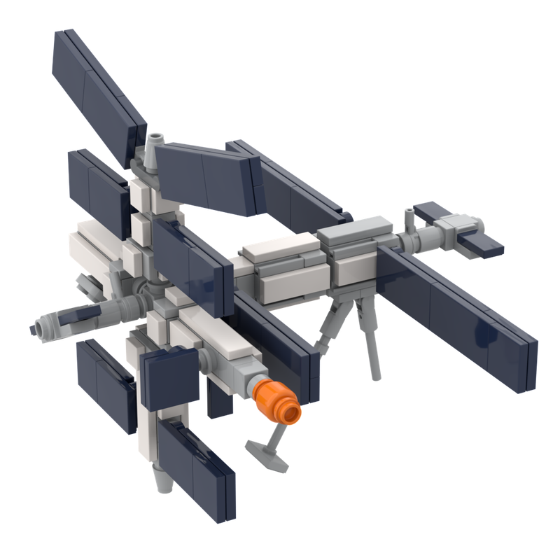 LEGO MOC-140072 MIR (1:220 scale - as ISS) by penguinbricks85 ...