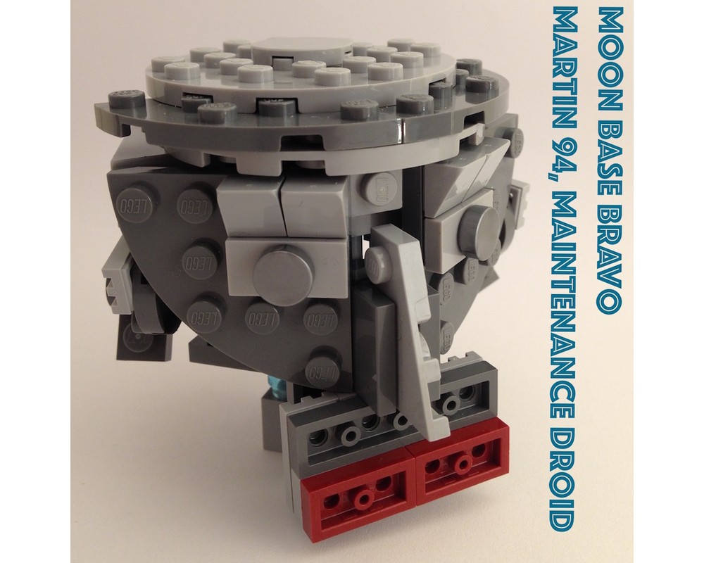 LEGO MOC Martin 94, maintenance droid. Moon Base Bravo by Frank_van_der ...