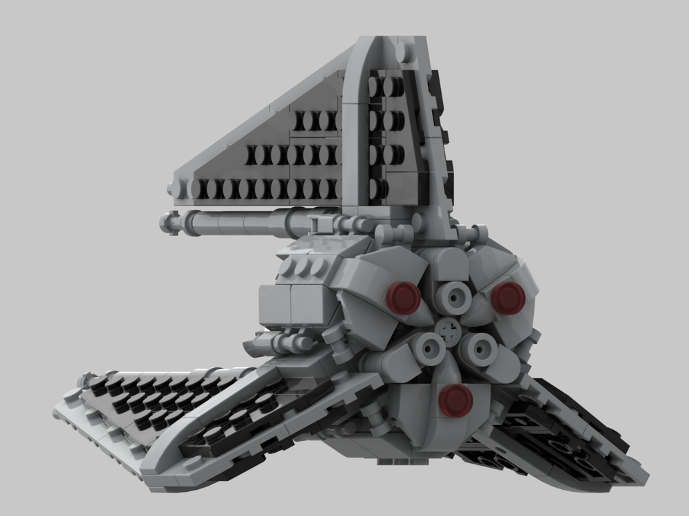 LEGO MOC TIE Phantom (Midi-Scale) by monkeyulize | Rebrickable - Build ...