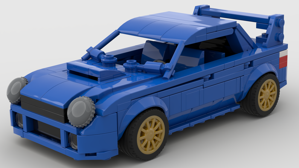 LEGO MOC Subaru WRX STI Bugeye by Brickbuilt_Mocs | Rebrickable - Build ...