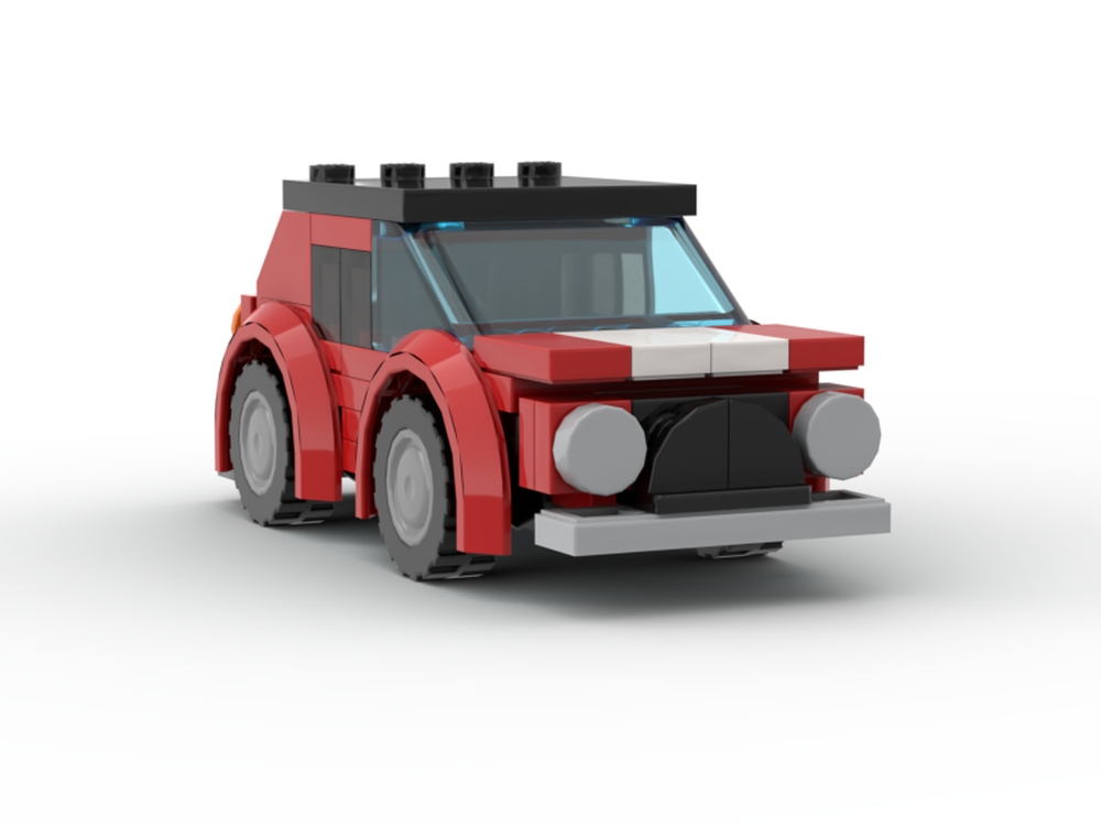 LEGO MOC Mini 4 studs wide from “The Italian Job” by HKLegoCar ...