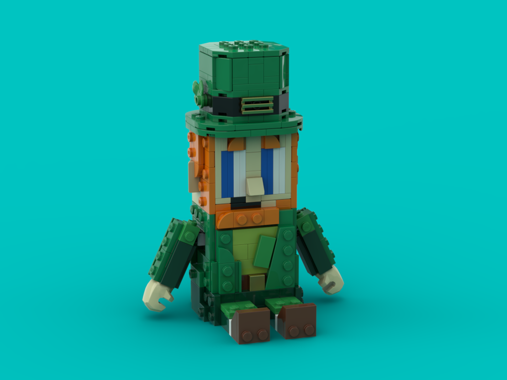 LEGO MOC Holiday Figures- Leprechaun by Penguins and plastic ...