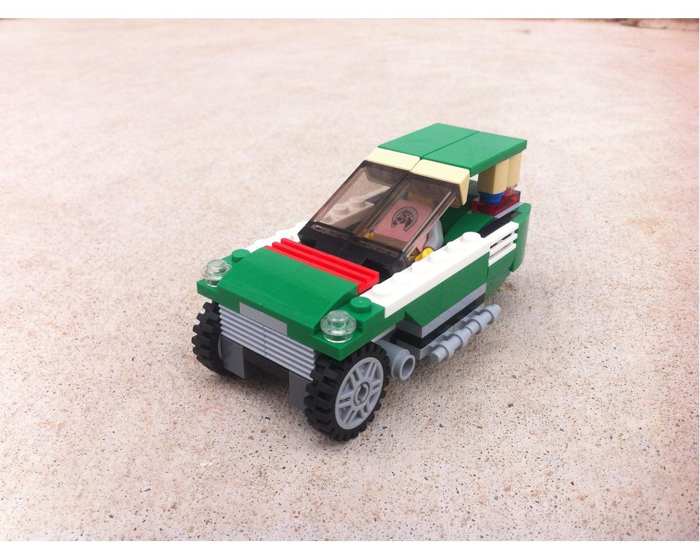 LEGO MOC 31056 Three-Wheeled Car by Turbo8702 | Rebrickable - Build ...