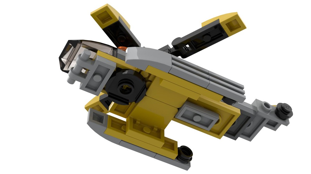 LEGO MOC 31014 Helicopter V2 by Dujk | Rebrickable - Build with LEGO