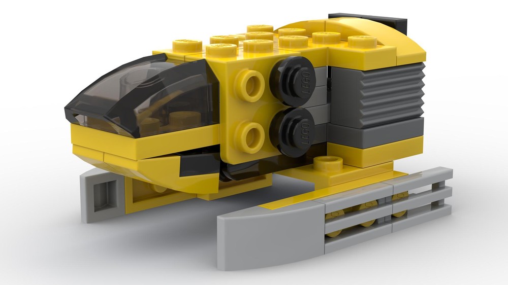 LEGO MOC 31014 Star trek shuttle by Dujk | Rebrickable - Build with LEGO