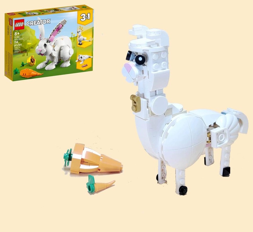 LEGO MOC Llama by bbchai | Rebrickable - Build with LEGO