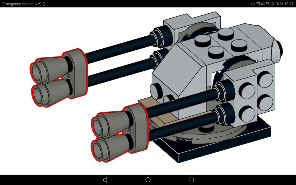 LEGO MOC Anti aircraft gun by WenJunMa | Rebrickable - Build with LEGO