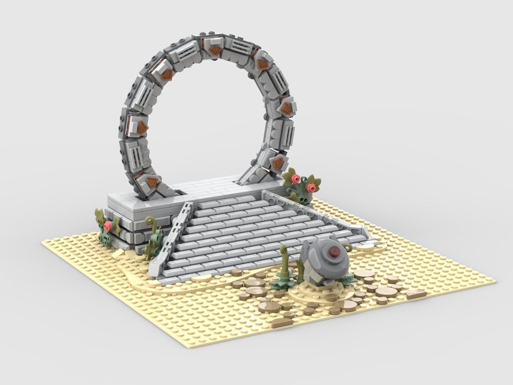 LEGO MOC Stargate in Minifigure Scale by Firun | Rebrickable - Build ...
