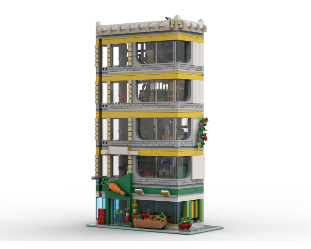 Lego Moc Heartlake Apartments Lianns Apt Floor Compatible With Moc