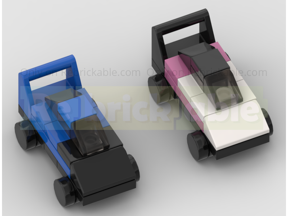 LEGO MOC Le Minis - Advent Size Le Mans Racing Cars - Hypercar & LMDh ...