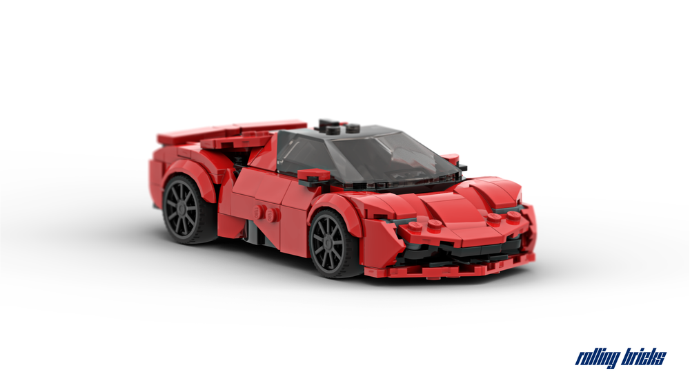 LEGO MOC Ferrari SF90 Stradale by RollingBricks | Rebrickable - Build ...