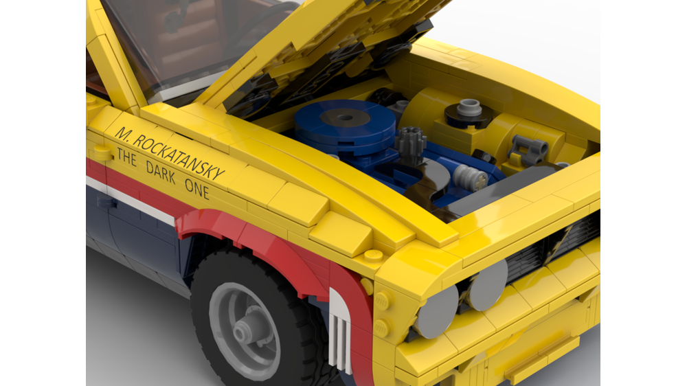 Lego Moc Mad Max Yellow Interceptor By Mrplatinum Rebrickable