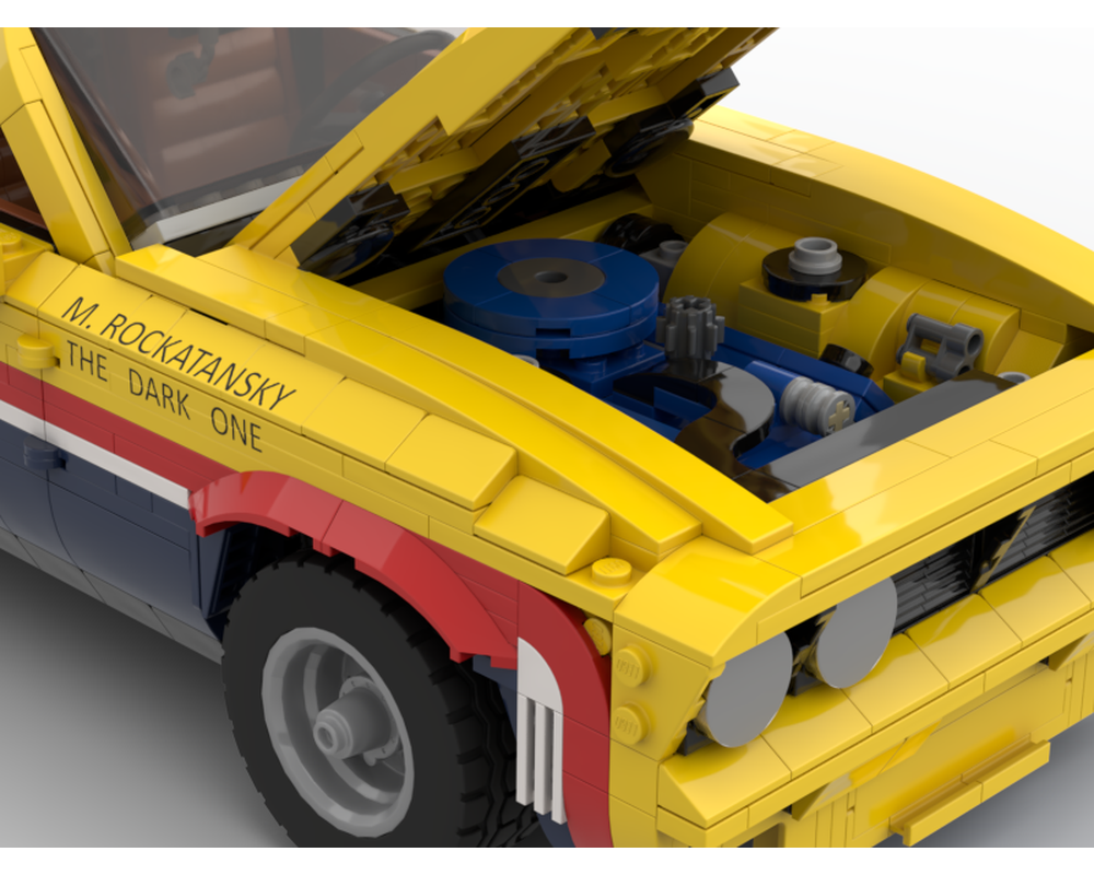 Lego Moc Mad Max Yellow Interceptor By Mrplatinum Rebrickable