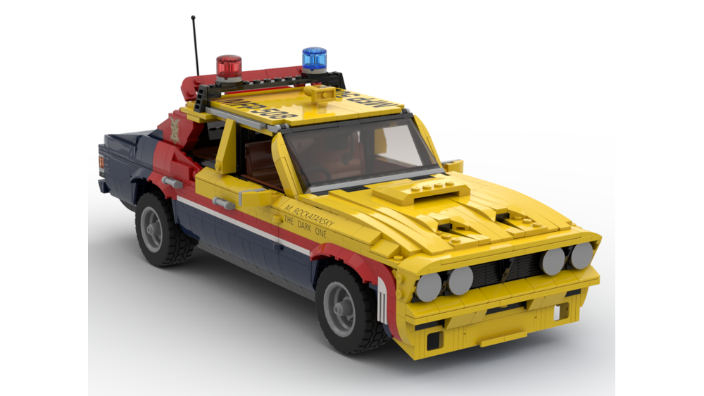 Lego Moc Mad Max Yellow Interceptor By Mrplatinum Rebrickable