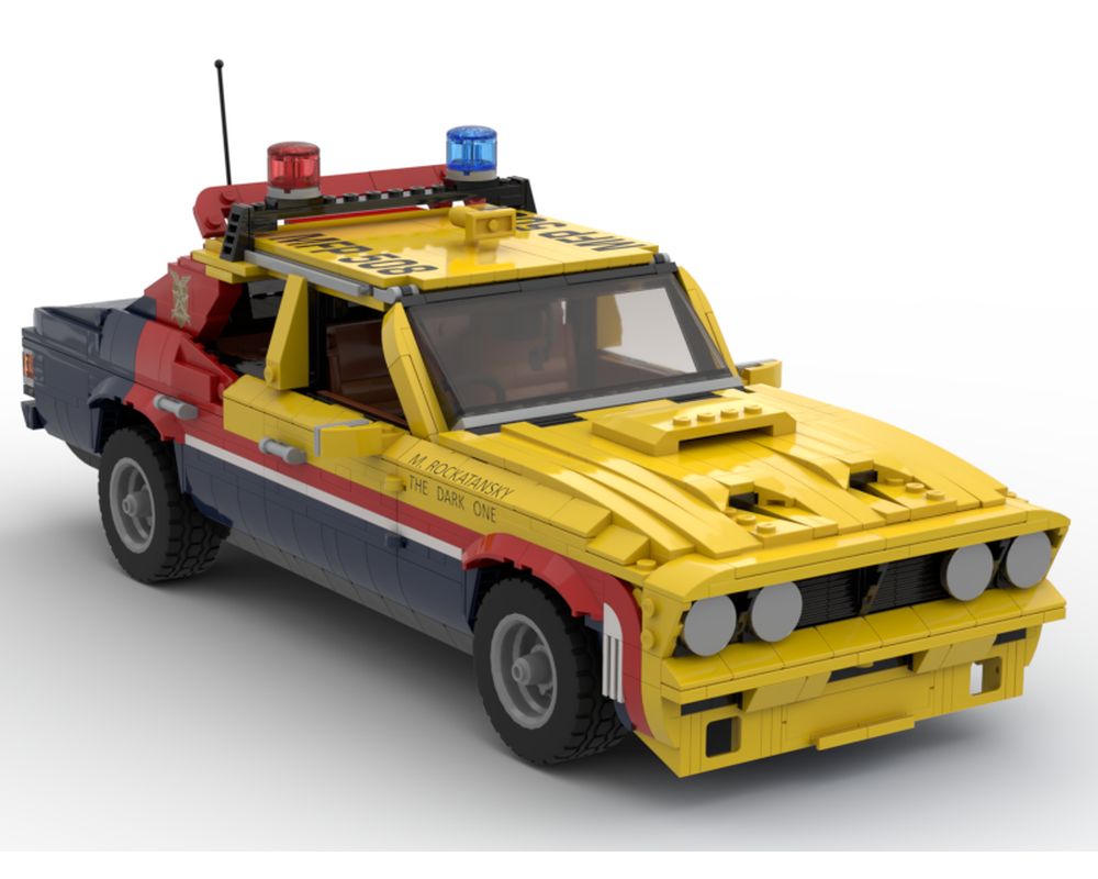 Lego Moc Mad Max Yellow Interceptor By Mrplatinum Rebrickable