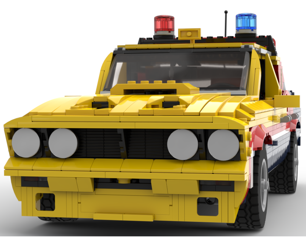 Lego Moc Mad Max Yellow Interceptor By Mrplatinum Rebrickable