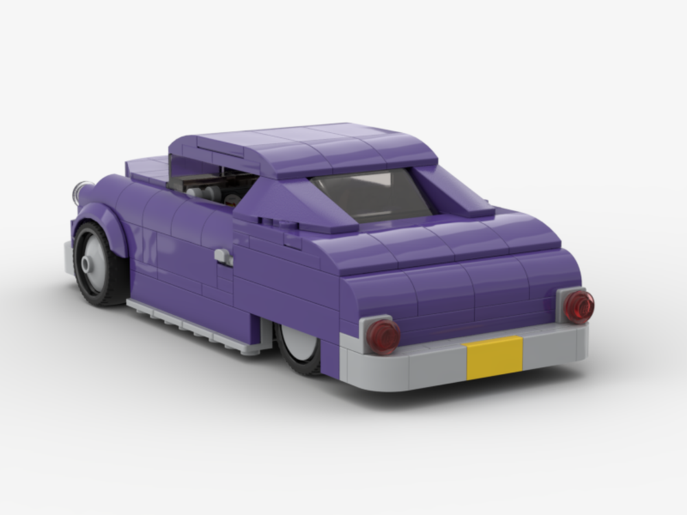 Lego Moc 1950s Mercury By Doubleubricks Rebrickable Build With Lego