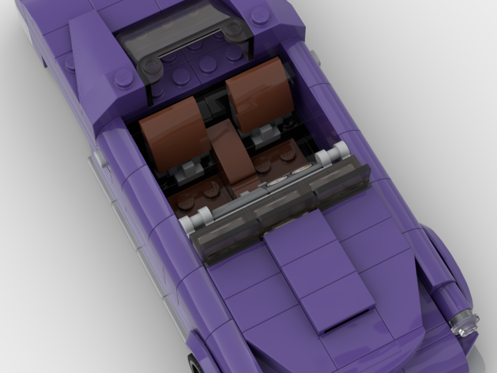 Lego Moc 1950s Mercury By Doubleubricks Rebrickable Build With Lego