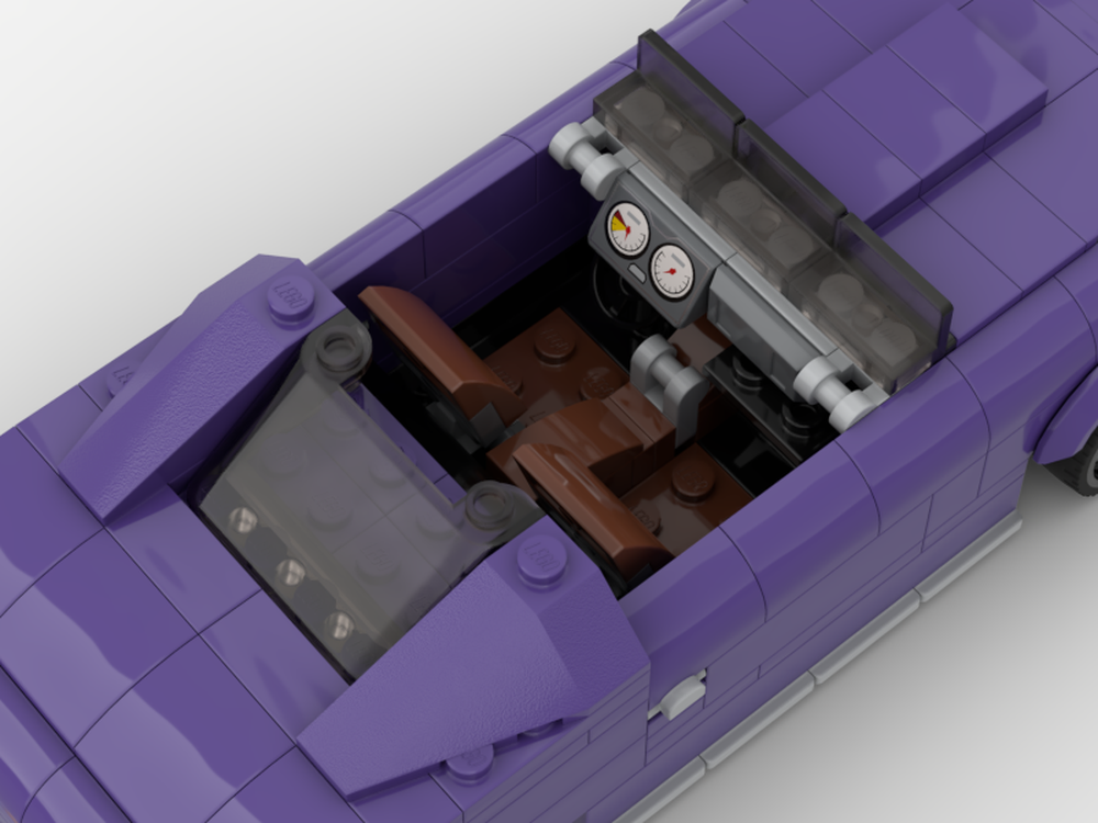 Lego Moc 1950s Mercury By Doubleubricks Rebrickable Build With Lego
