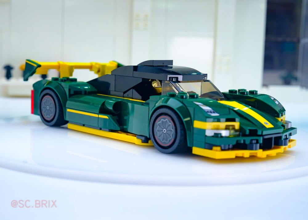 LEGO MOC Imaginary LOTUS LMDH Hypercar by sc.brix | Rebrickable - Build ...