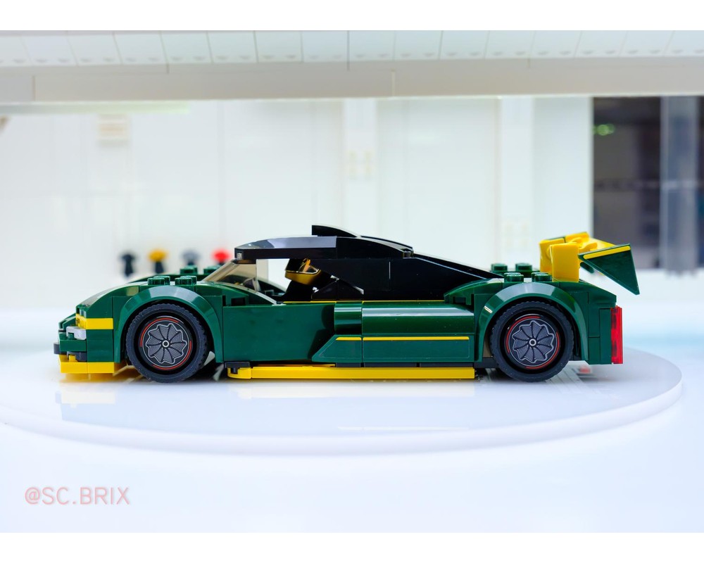 LEGO MOC Imaginary LOTUS LMDH Hypercar by sc.brix | Rebrickable - Build ...