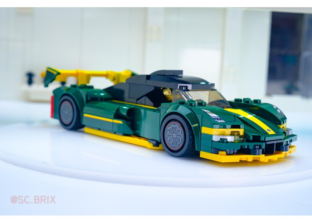 Lego Moc Imaginary Lotus Lmdh Hypercar By Scbrix Rebrickable Build