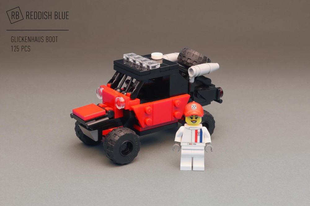 LEGO MOC Glickenhaus Boot (4 stud wide) by Reddish Blue | Rebrickable ...