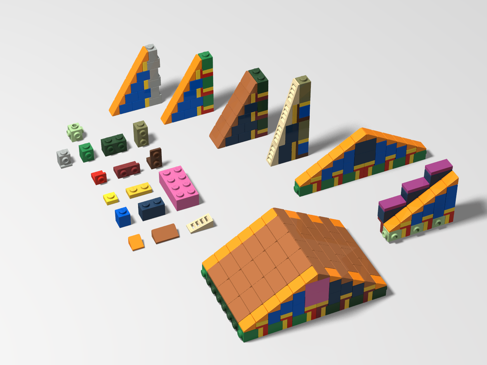 LEGO MOC Alternate smooth slope technic by Ptchnk | Rebrickable - Build ...