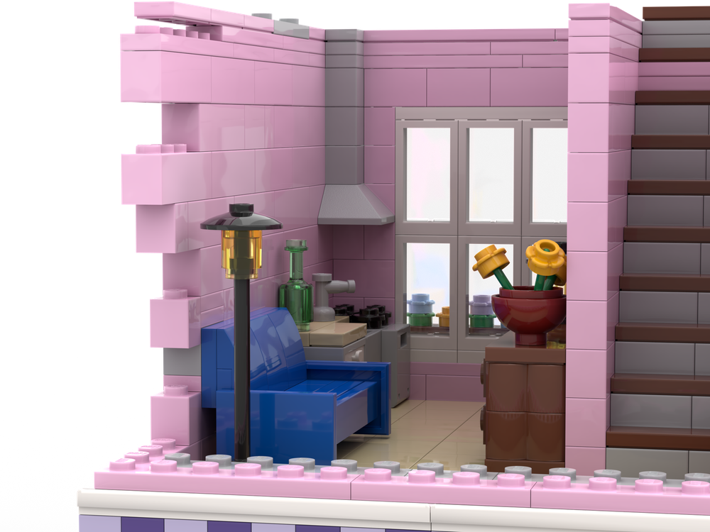 Lego Moc Candy Shop By Turtle Time Bricks Rebrickable Build With Lego