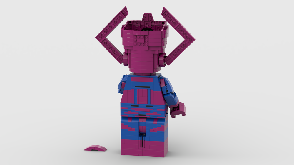 Lego Moc Minifig Scale Galactus By Bigjudge Rebrickable Build With Lego