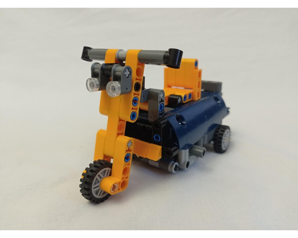 Lego Moc Ice Cream Scooter 42147 Alternative By Erikgs Rebrickable