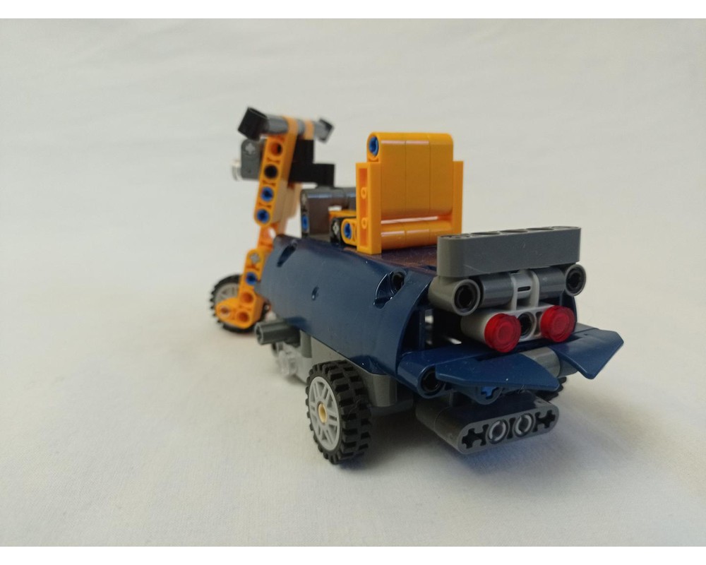 Lego Moc Ice Cream Scooter 42147 Alternative By Erikgs Rebrickable