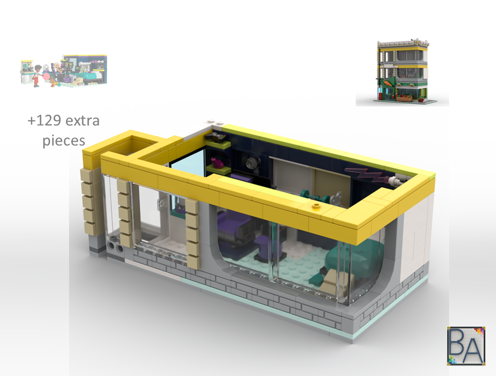 LEGO MOC Heartlake Apartments - Nova's Apt Floor - Compatible with MOC ...