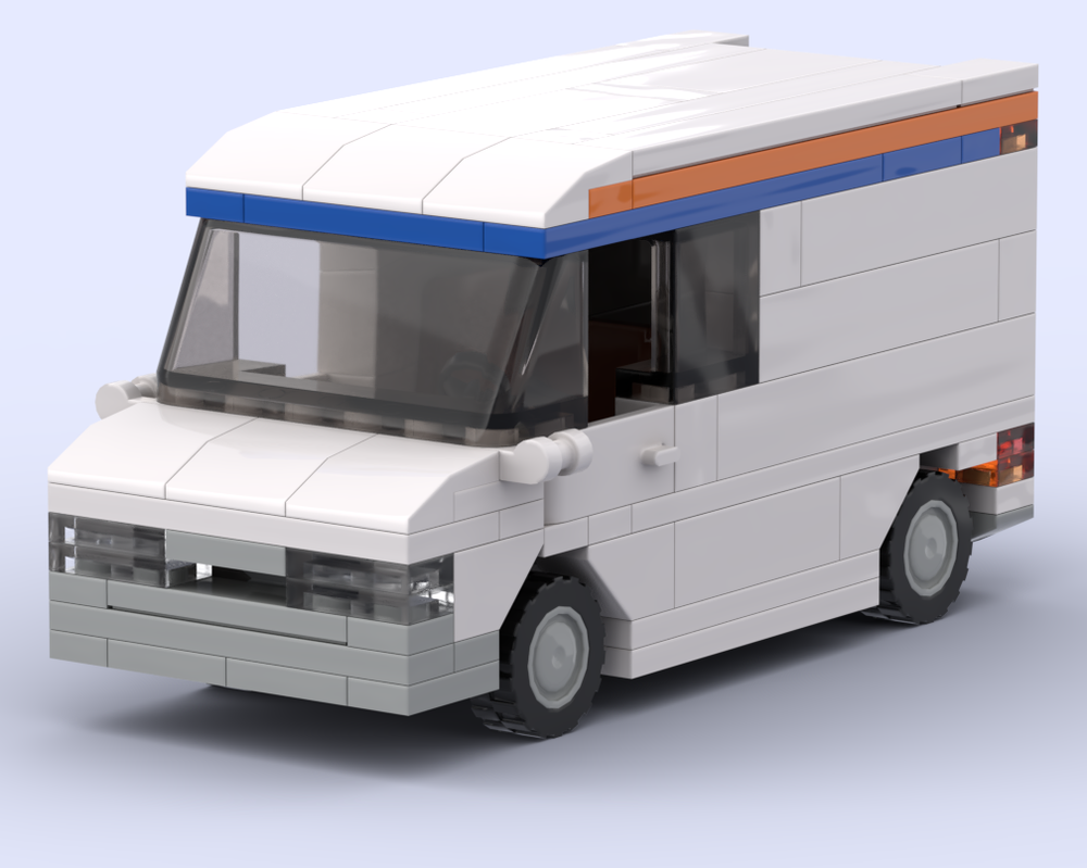 LEGO MOC-140282 Delivery Van by stasm3ga | Rebrickable - Build with LEGO