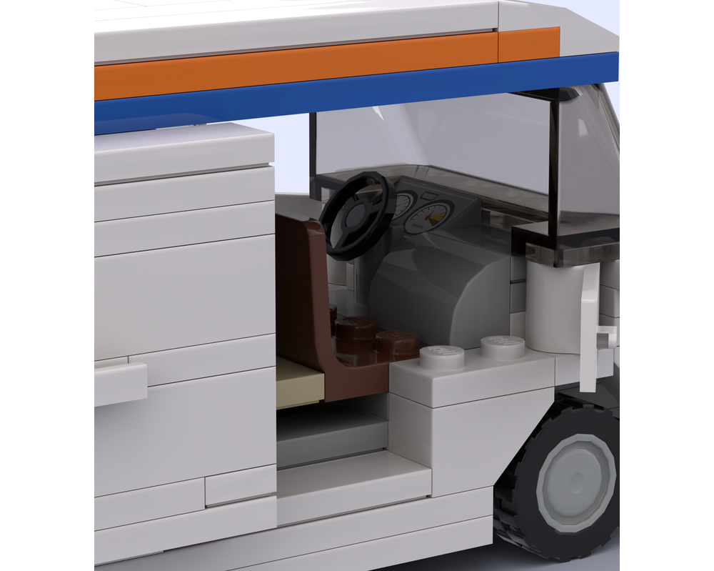 LEGO MOC Delivery Van by stasm3ga | Rebrickable - Build with LEGO