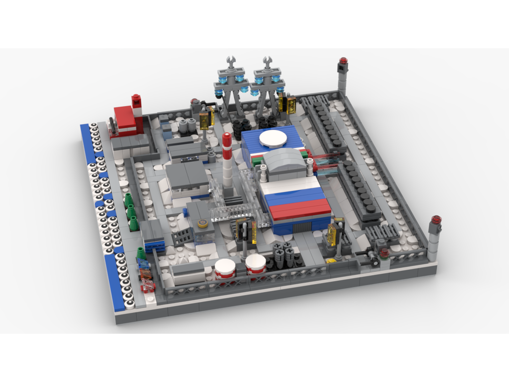 LEGO MOC ROSATOM's SMR NPP in Yakutia (Russia) by tonych | Rebrickable ...