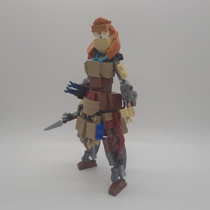 LEGO MOC Aloy (HZD) by Moc_Lobster | Rebrickable - Build with LEGO