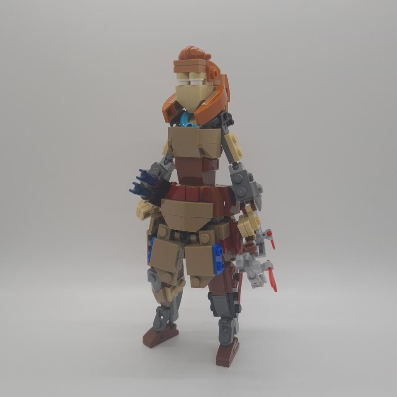 LEGO MOC Aloy (HZD) by Moc_Lobster | Rebrickable - Build with LEGO