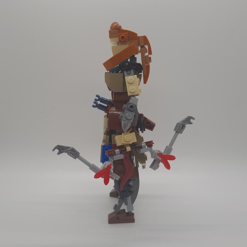 LEGO MOC Aloy (HZD) by Moc_Lobster | Rebrickable - Build with LEGO
