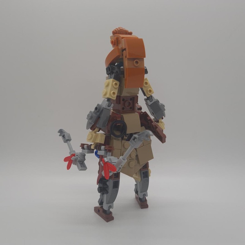 LEGO MOC Aloy (HZD) by Moc_Lobster | Rebrickable - Build with LEGO