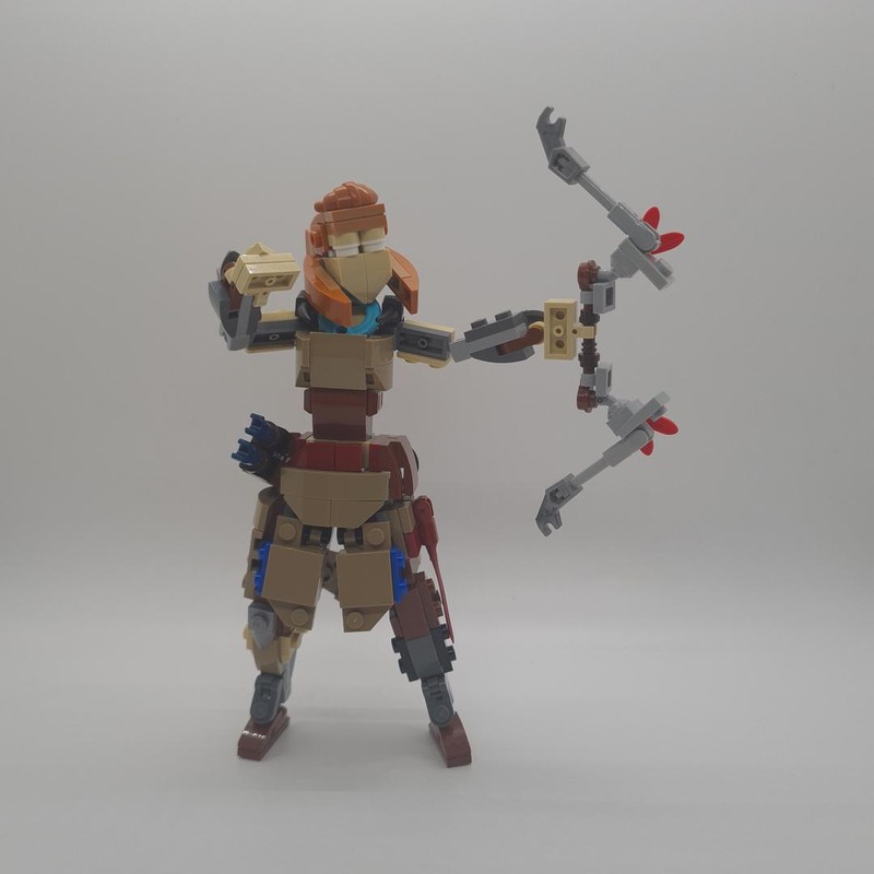 LEGO MOC Aloy (HZD) by Moc_Lobster | Rebrickable - Build with LEGO