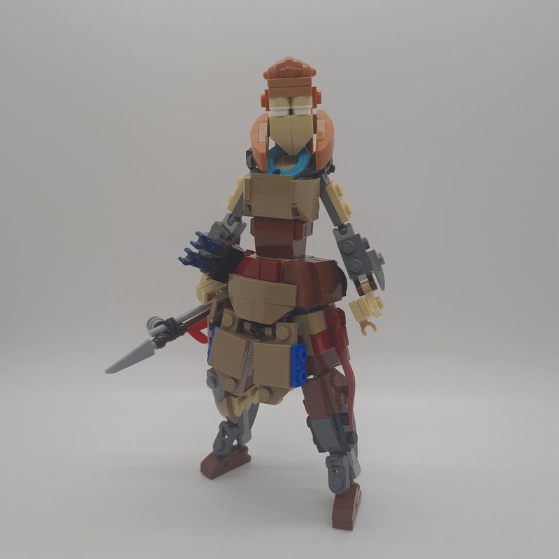 LEGO MOC Aloy (HZD) by Moc_Lobster | Rebrickable - Build with LEGO