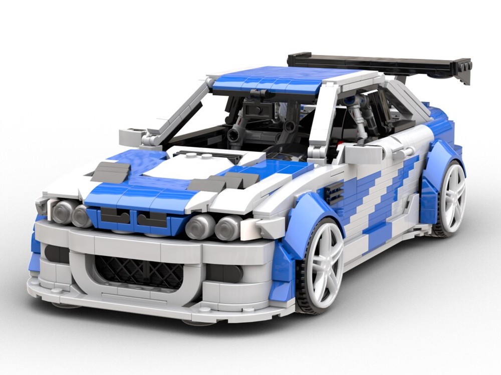 LEGO MOC-140344 BMW E46 M3 GTR Need for Speed MOST WANTED Edition (blue ...